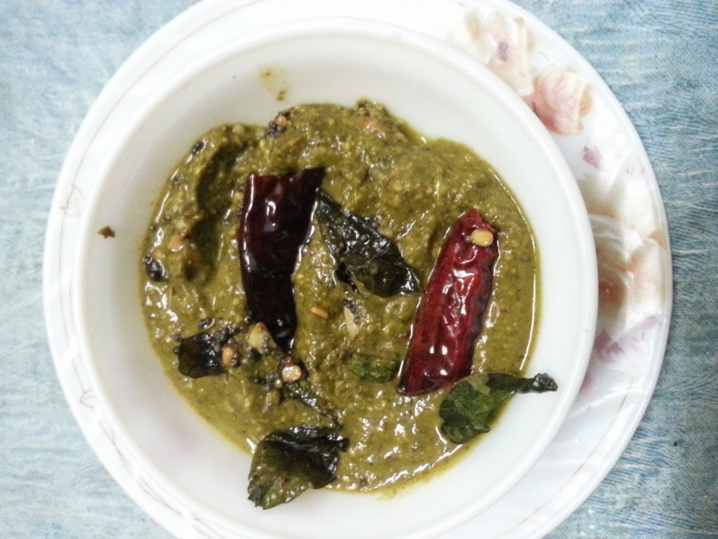 Bachali aaku chutney ( Ceylon bachali ) – Uma's Recipes Corner!